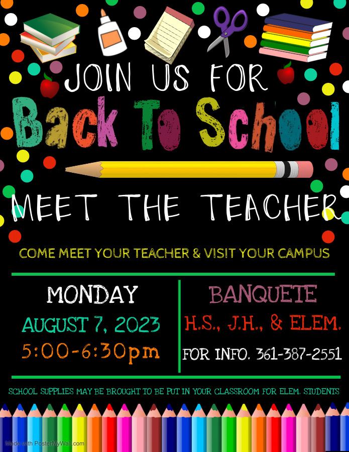 Back to School Info. / Welcome